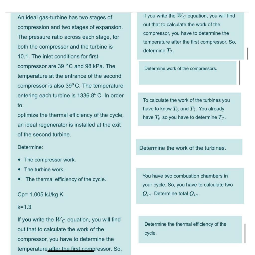 Solved If you write the Wc equation, you will find out that | Chegg.com