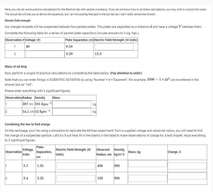 Solved Here, you can do some practice calculations for the | Chegg.com
