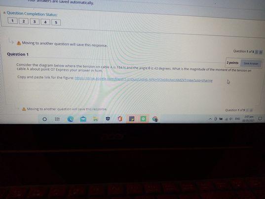 Solved Towers are saved automatically Question Completion | Chegg.com