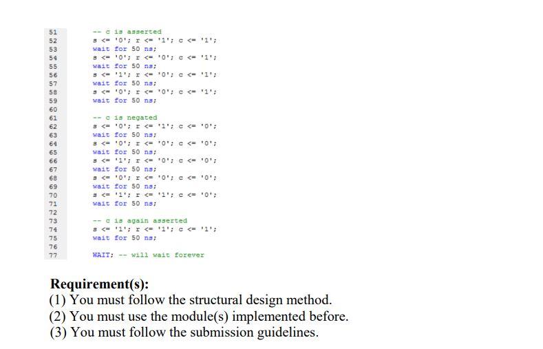 Solved Task 2: S-R Latch with enable (5 points) An S-R latch | Chegg.com
