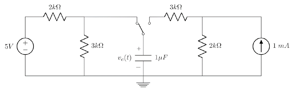 Solved Consider Fig. 15.The switch is positioned to the | Chegg.com