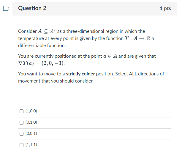 Solved Which of the following informal statements is NOTTRUE | Chegg.com