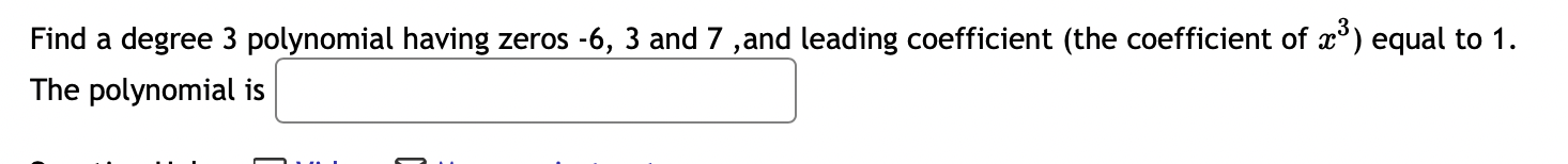 Solved The polynomial of degree 4, P(x) has a root of | Chegg.com