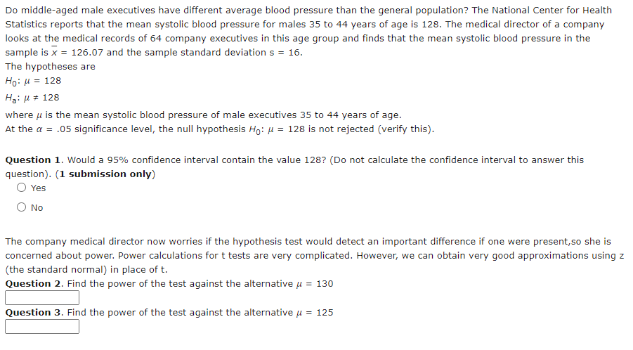 Solved Do middle-aged male executives have different average | Chegg.com