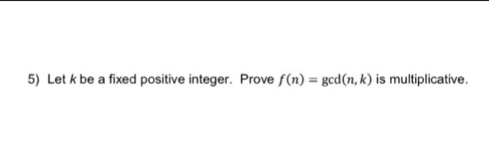 Solved Let k be a fixed positive integer. Prove f(n) = | Chegg.com