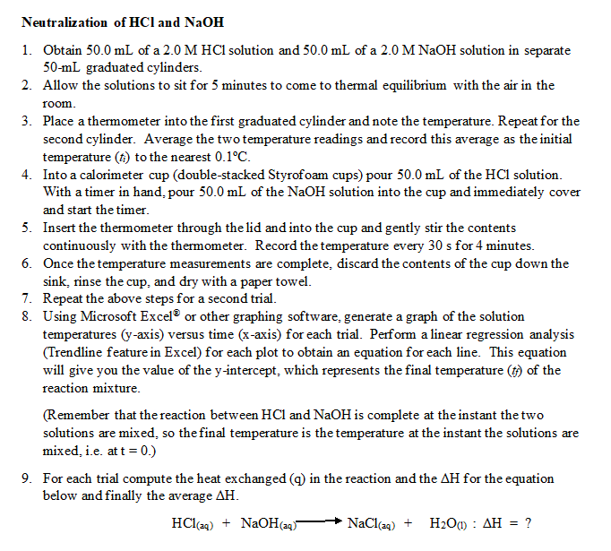 Heat of Reaction (Dissolution) of NH4NO3 in Water 1. | Chegg.com