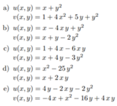 Solved The following complex variable functions satisfy the | Chegg.com