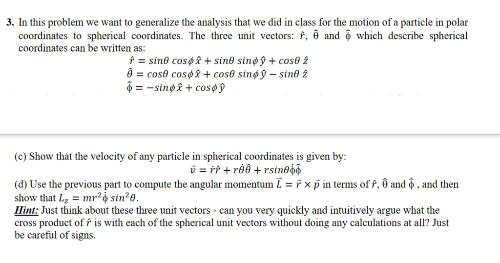 Solved 3. In this problem we want to generalize the analysis | Chegg.com