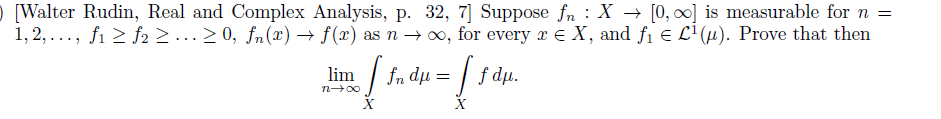 [Walter Rudin, Real and Complex Analysis, p. 32, 7] | Chegg.com