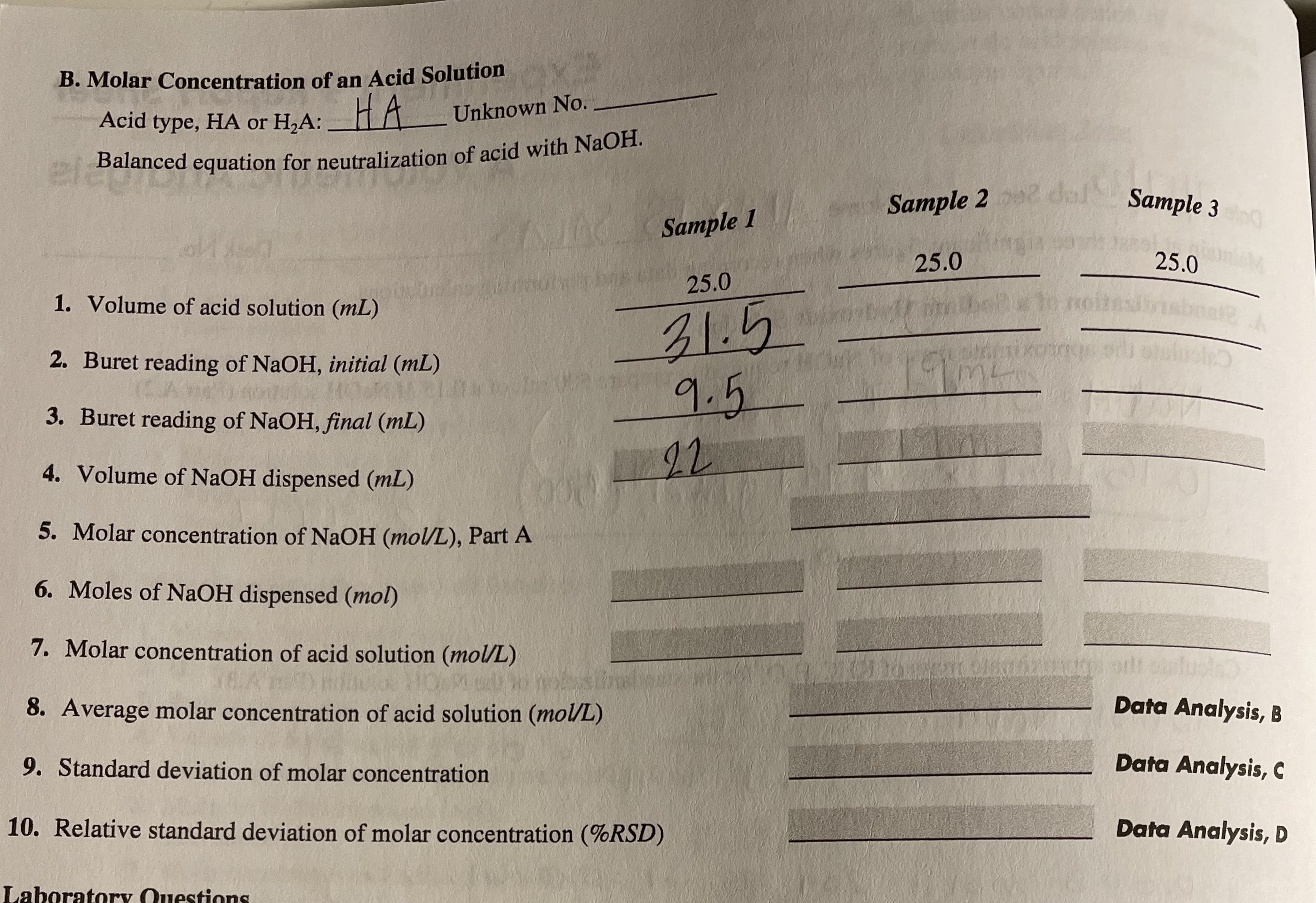 Solved Name Desk No. Maintain at least three significant | Chegg.com