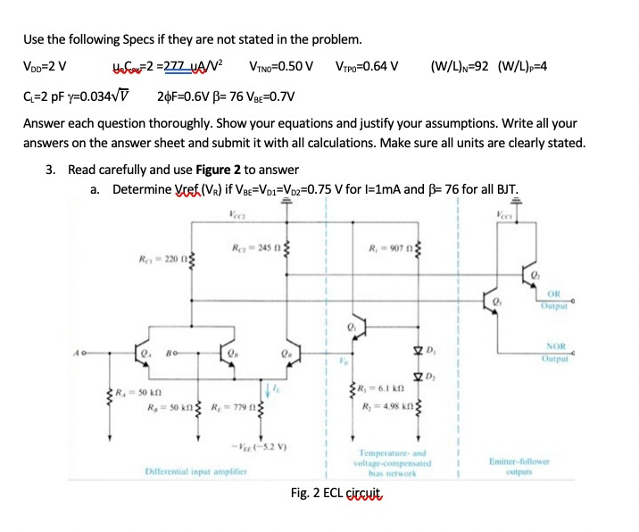The current needed to calculate Vref is 1mA. The | Chegg.com