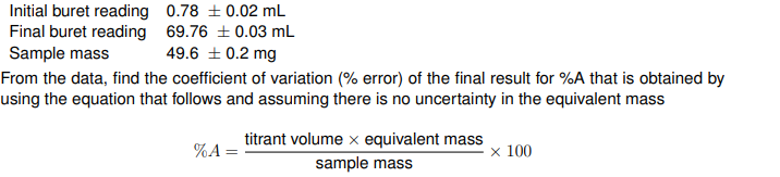 Solved Initial buret reading 0.78 = 0.02 mL Final buret | Chegg.com