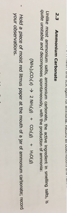 Solved Look at the reactions for activities 2 and 3 | Chegg.com
