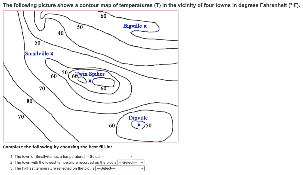 Solved Options for #1) about 55 degrees fahrenheit, about 56 | Chegg.com
