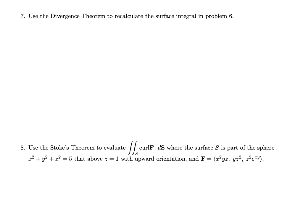 Solved 6. Evaluate the surface Fids where the surface S is | Chegg.com