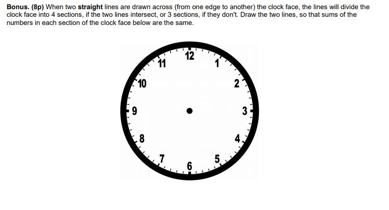 Solved Bonus. (Sp) When two straight lines are drawn across | Chegg.com