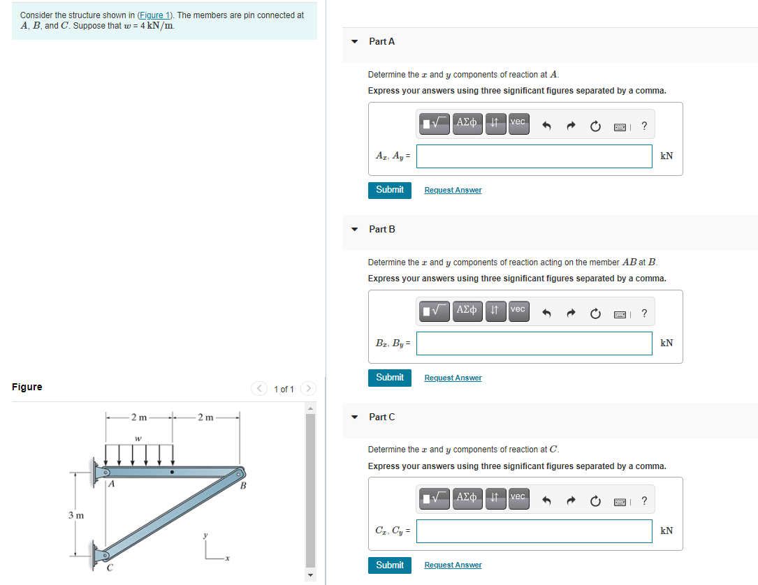 Solved Consider the structure shown in Figure 1). The | Chegg.com