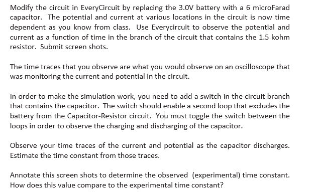 Solved 2.2 ΚΩ 3.3 ΚΩ ΑΛΛ 1.5V 3.0V A 1.5 ΚΩ Figure ! | Chegg.com