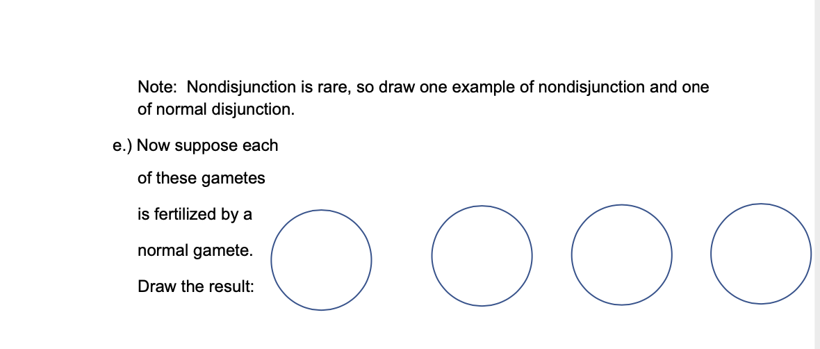 Solved 2.) In lecture we that nondisjunction can occur in | Chegg.com