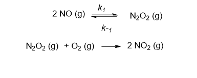 Solved A sample of the colorless gas, NO rapidly turns brown | Chegg.com