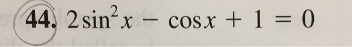 Solved Solve the equation on the interval [0, 2pi) | Chegg.com