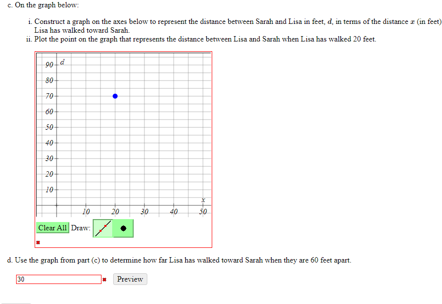Solved Lisa and Sarah are 90 feet apart when they see each | Chegg.com