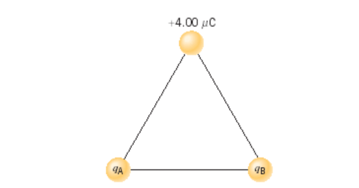 Solved The drawing shows an equilateral triangle, each side | Chegg.com