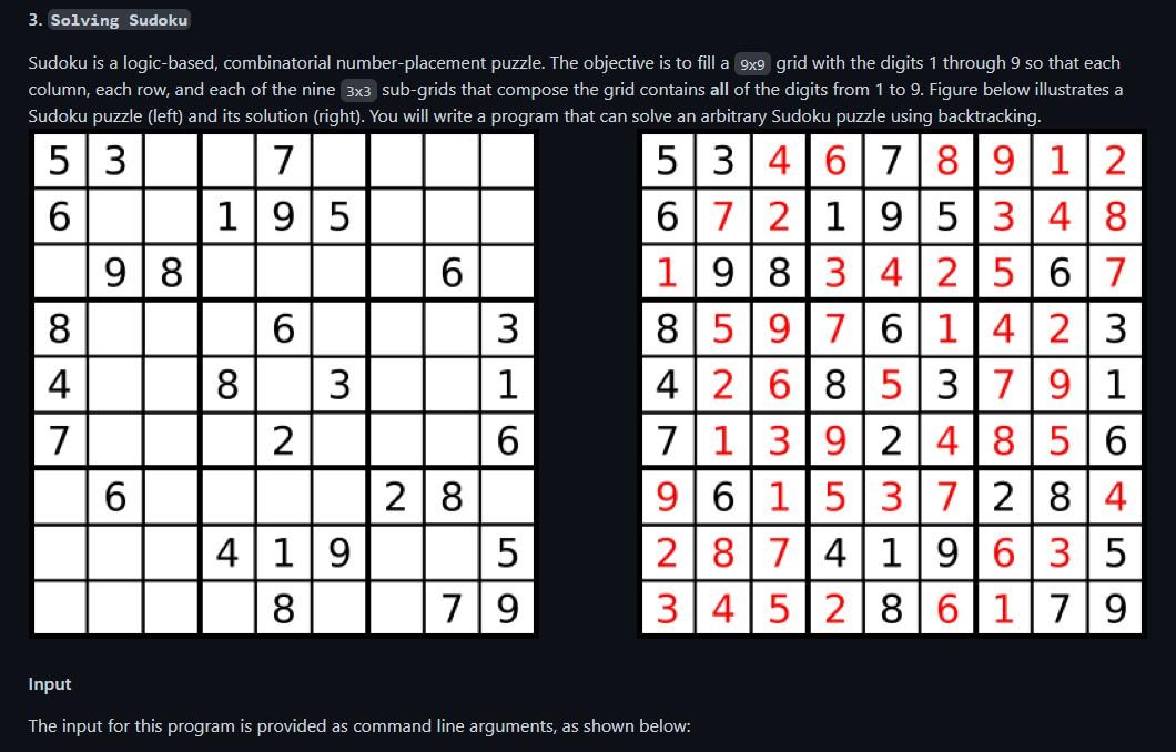 Solved 3. Solving Sudoku Sudoku is a logic-based, | Chegg.com