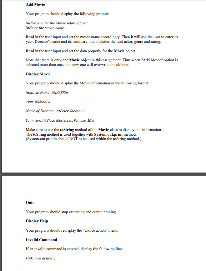 Solved In this assignment, I need to write a Java code and | Chegg.com