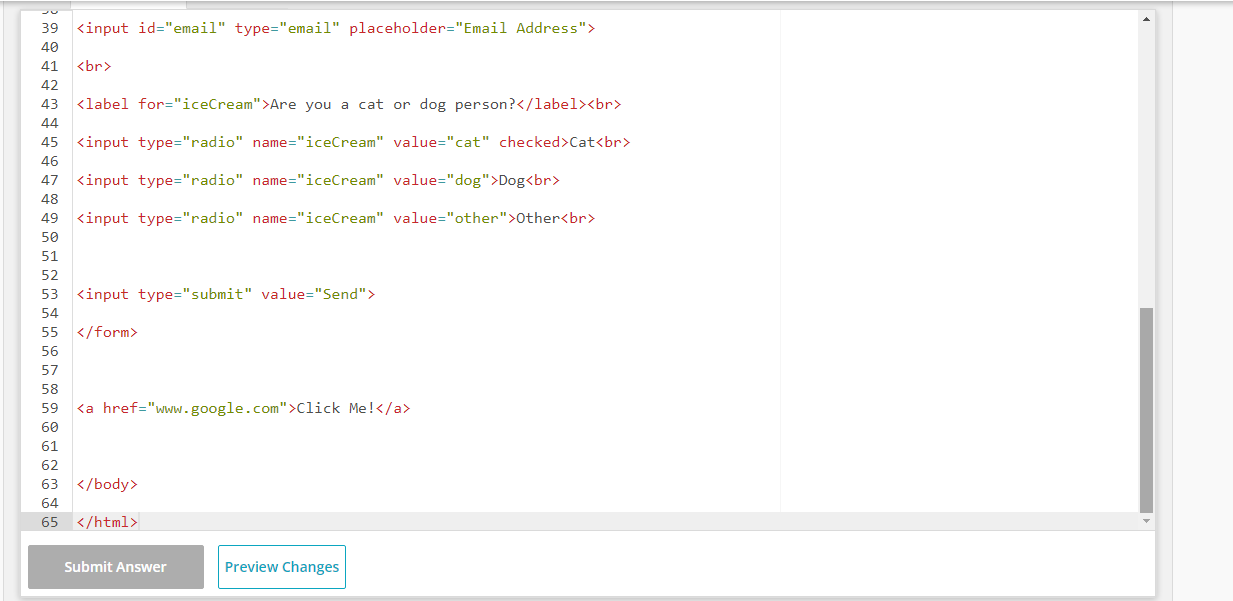 Solved Requirements In the index.html and style.css files, | Chegg.com