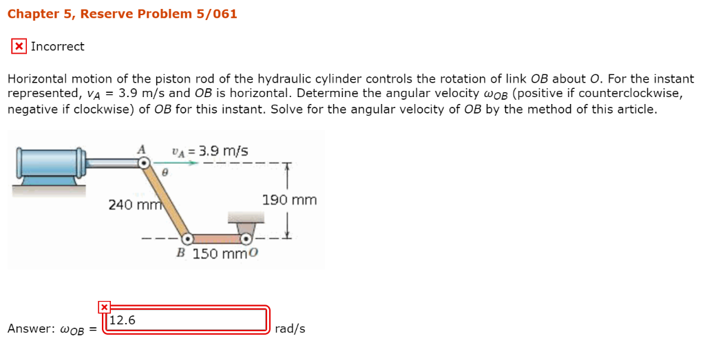 Solved Chapter 5, Reserve Problem 5/061 XIncorrect | Chegg.com