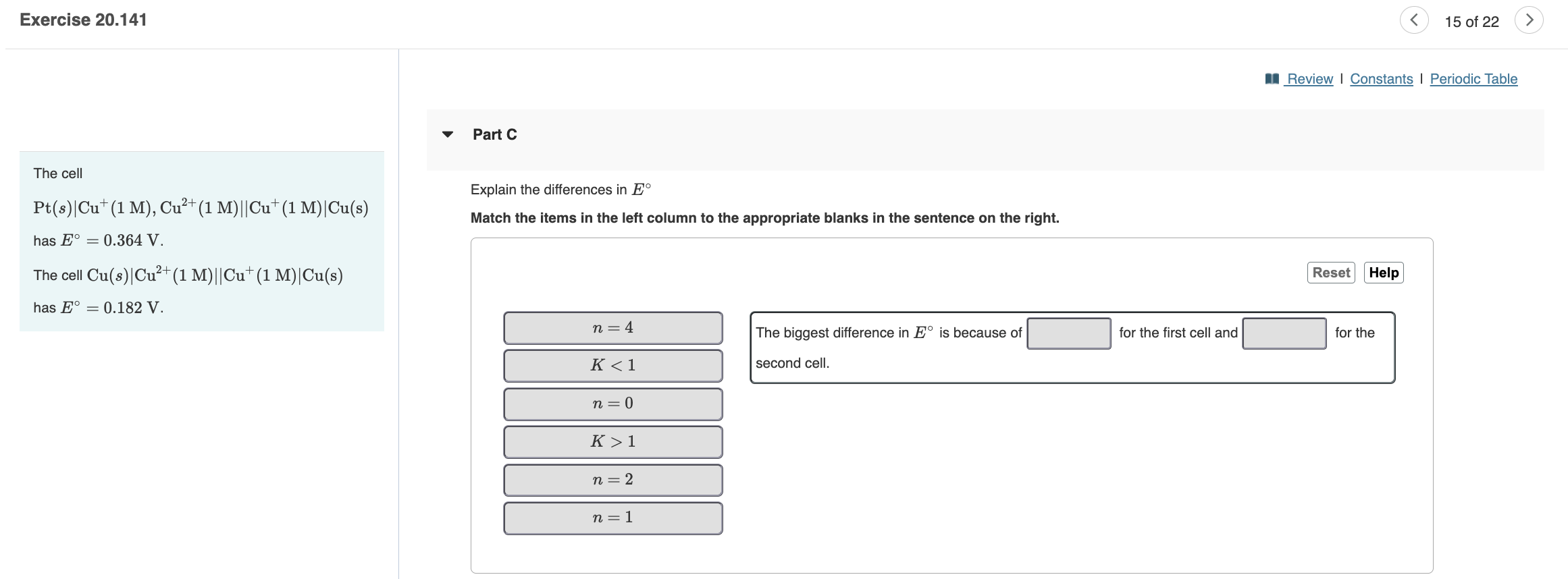 Solved The cell Calculate ΔG∘ for the first cell reaction. | Chegg.com