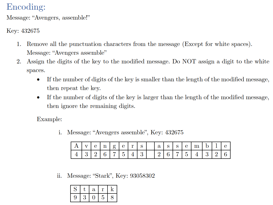Solved Key: 432675 1. Remove all the punctuation characters | Chegg.com