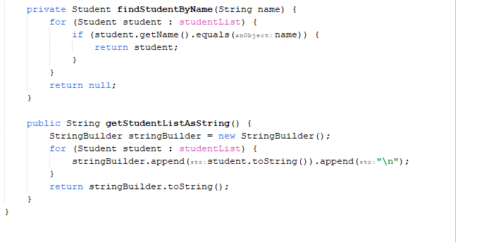 Solved I have a code about student list + major, it's about | Chegg.com