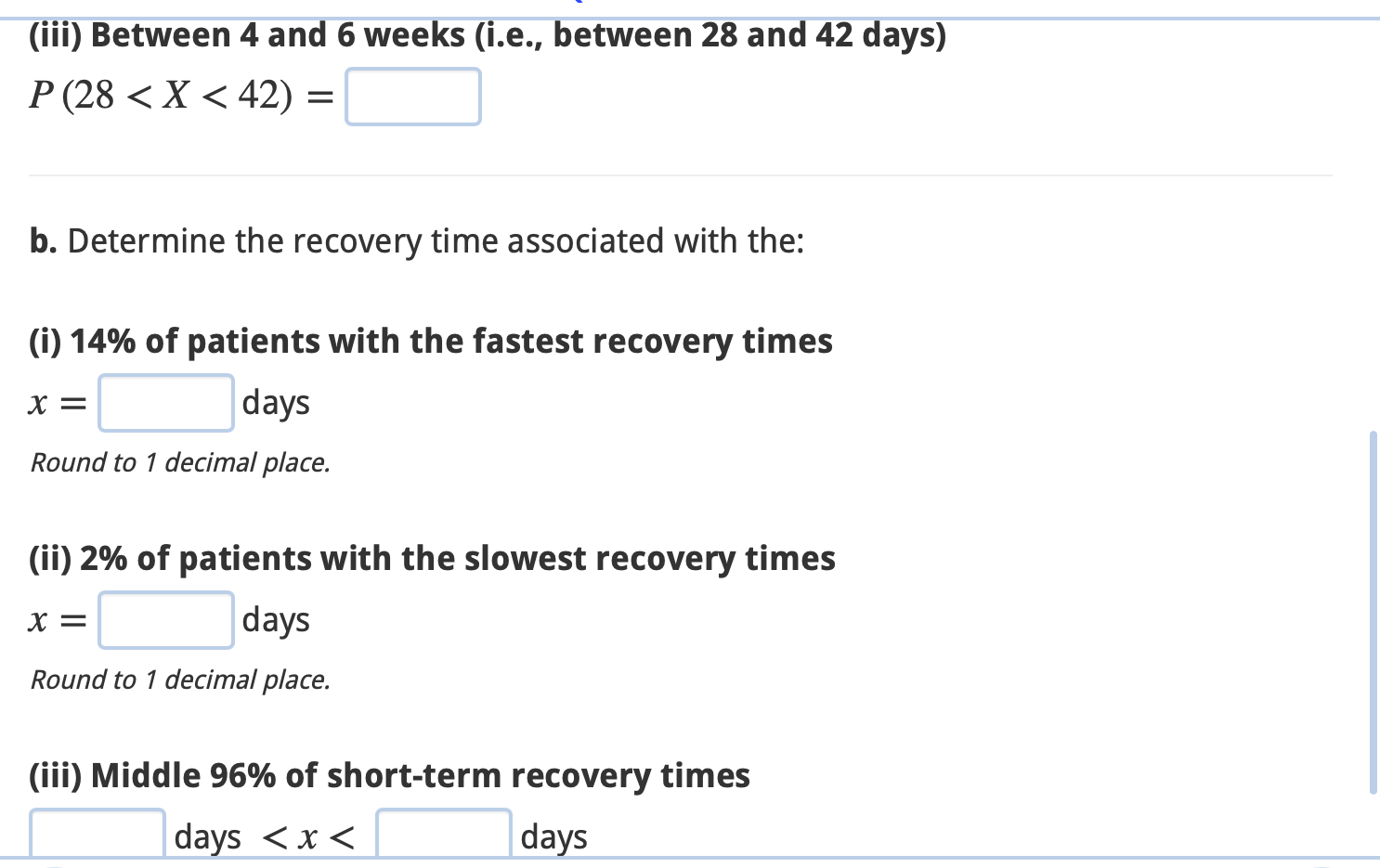 Solved After surgery to replace an arthritic hip joint, the | Chegg.com
