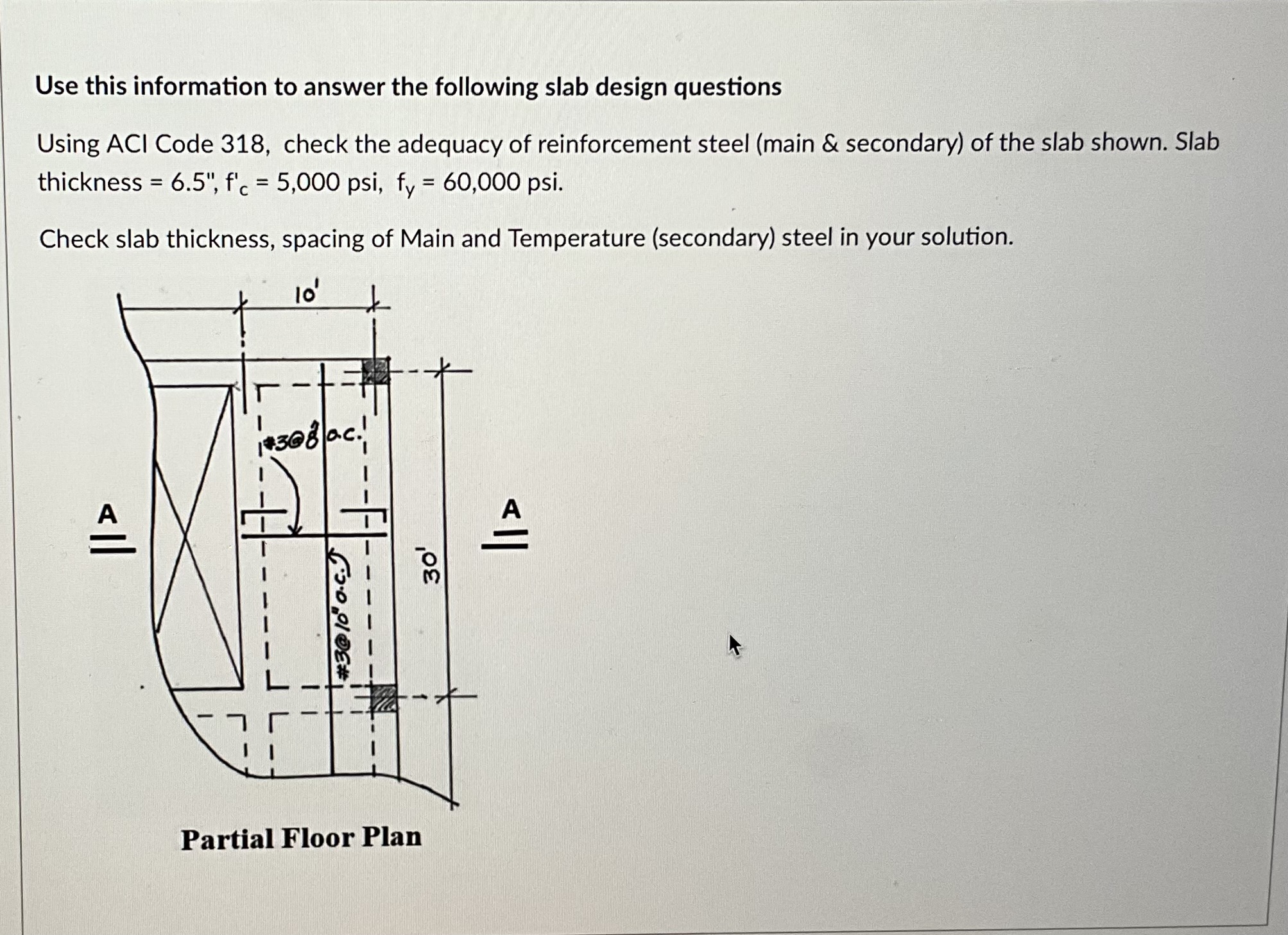 Solved Use this information to ﻿answer the following slab | Chegg.com