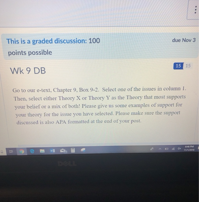Solved This is a graded discussion: 100 points possible due | Chegg.com
