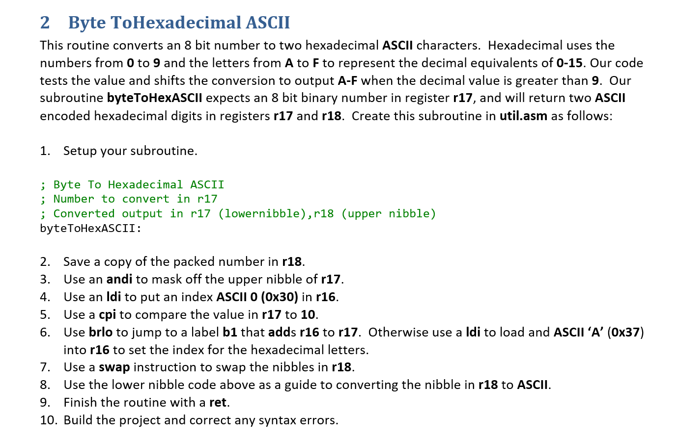 1 Packed BCD To ASCII Packed BCD encodes two decimal | Chegg.com