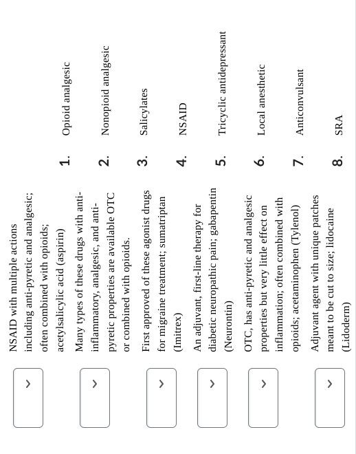 NSAID with multiple actions including anti-pyretic | Chegg.com