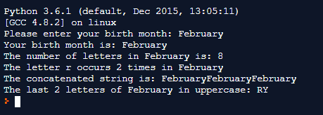 Solved OBJECTIVES: To explore str data types and | Chegg.com