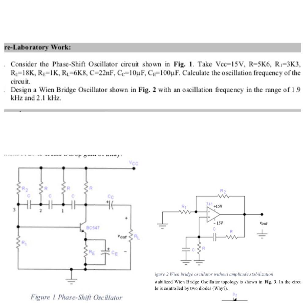 Solved re-Laboratory Work: Consider the Phase-Shift | Chegg.com