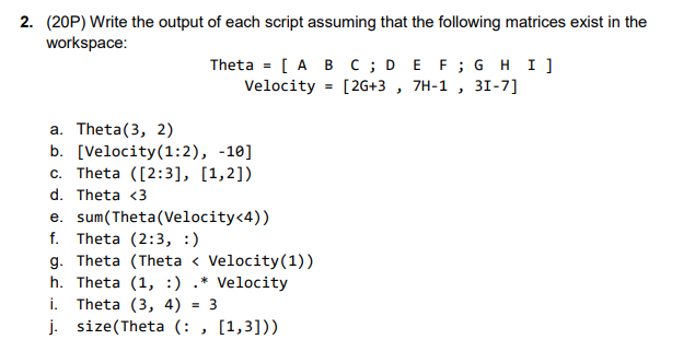 Solved Using MATLAB pls A = 0 , B = 1 , C = 0 , D = 2 , E = | Chegg.com