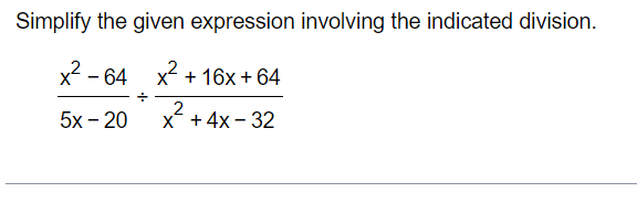 Solved Simplify the given expression involving the indicated | Chegg.com