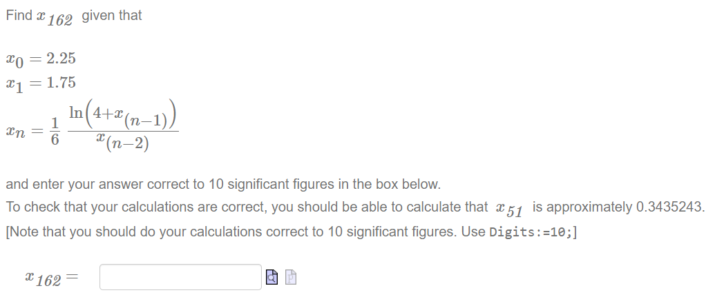 The skeleton "for loop" below is used to evaluate the | Chegg.com