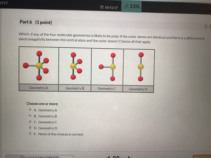 Solved Part 4 (1 point) 9 See Which, if any, of the three | Chegg.com