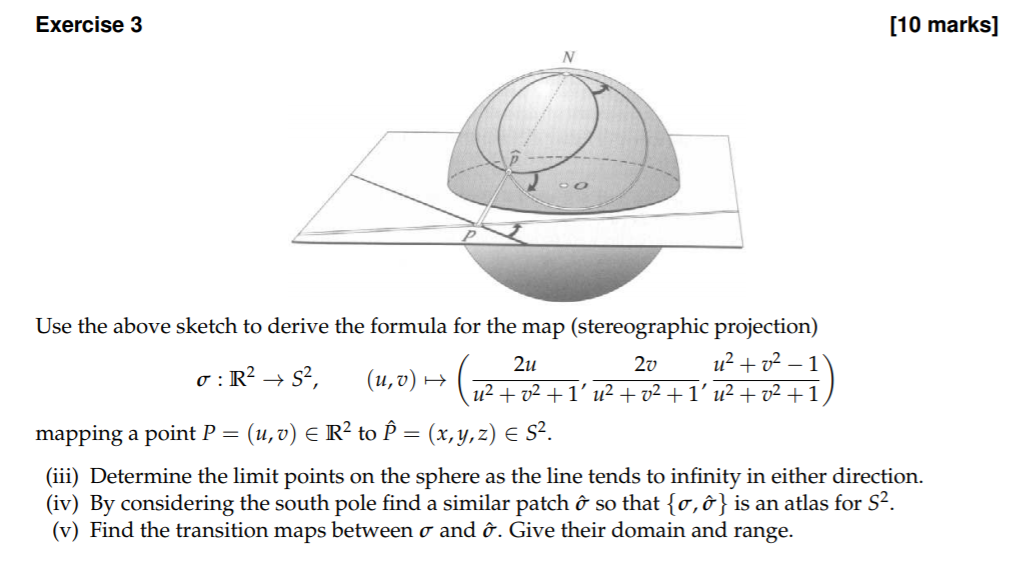 Solved Exercise3 10 marks] Use the above sketch to derive | Chegg.com