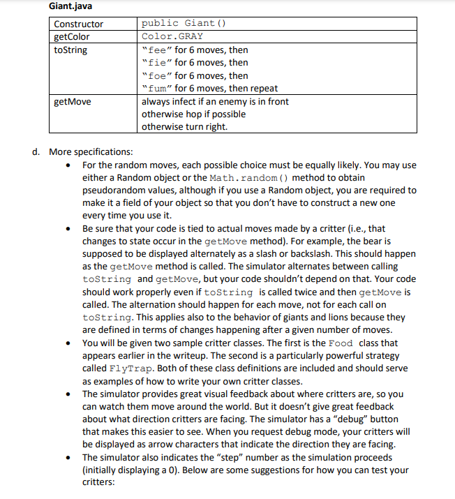 Solved This assignment will give you practice with defining | Chegg.com