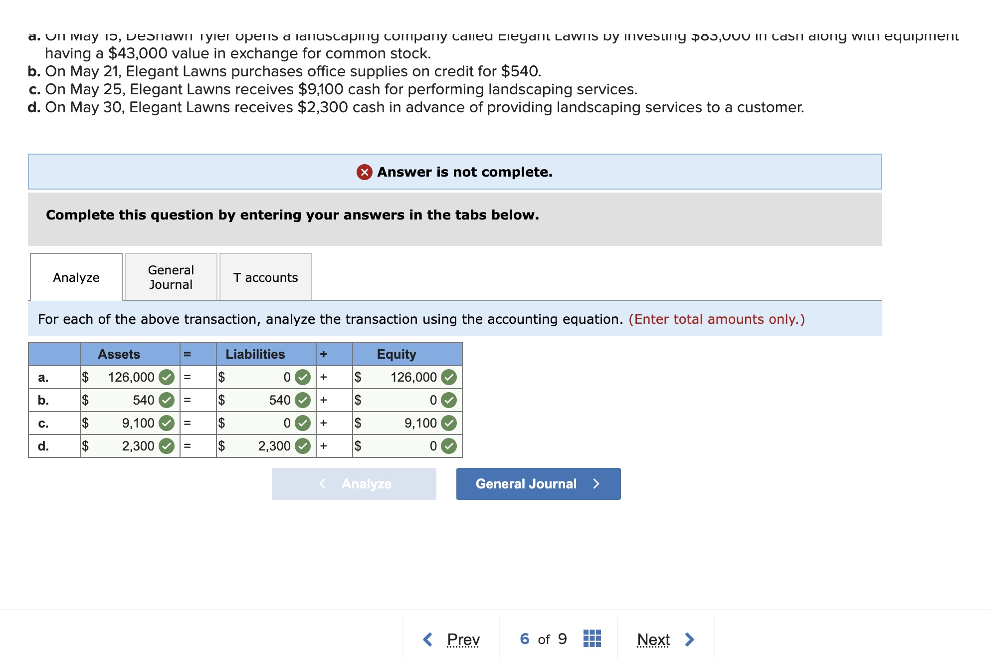Solved QS 2-6 Analyzing transactions and preparing journal | Chegg.com