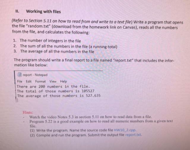 Solved I already have the program printing the correct | Chegg.com
