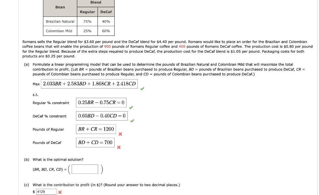 Solved CAMMIMS16 4.E.003. A linear programming computer | Chegg.com
